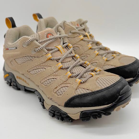 Merrell | Shoes | Merrell Womens Moab Ventilator 86612 Taupe Hiking ...